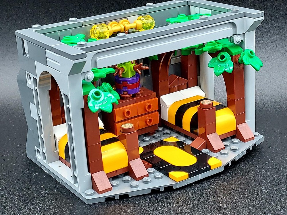 LEGO MOC Badger Dormitory by TrevorToad | Rebrickable - Build with LEGO
