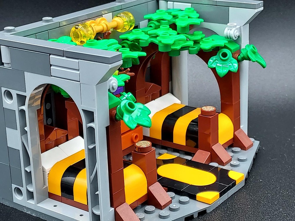 LEGO MOC Badger Dormitory by TrevorToad | Rebrickable - Build with LEGO