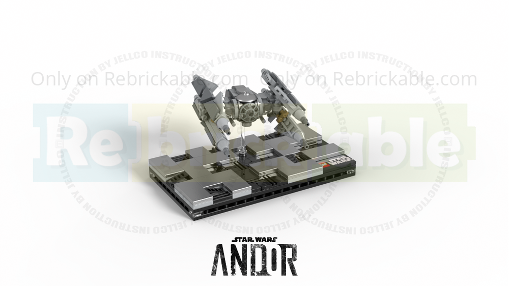 LEGO MOC Micro Size Imperial Starfighters PART III : Avenger by jellco ...