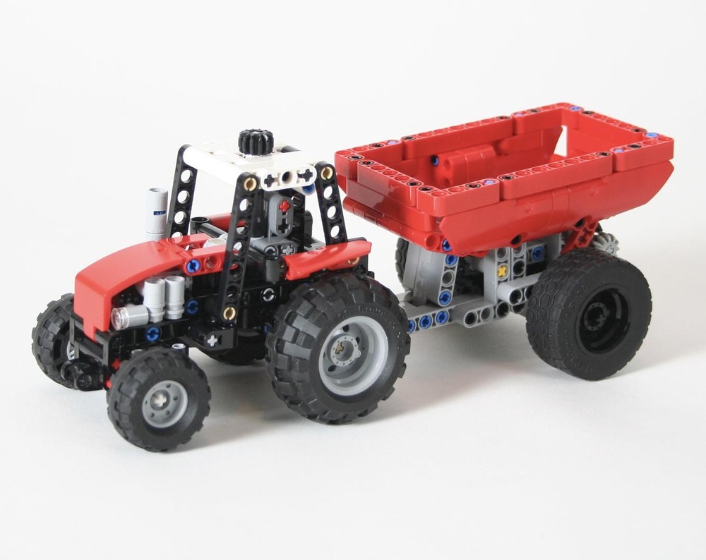 LEGO MOC Mini Grain Cart by thirdwigg | Rebrickable - Build with LEGO