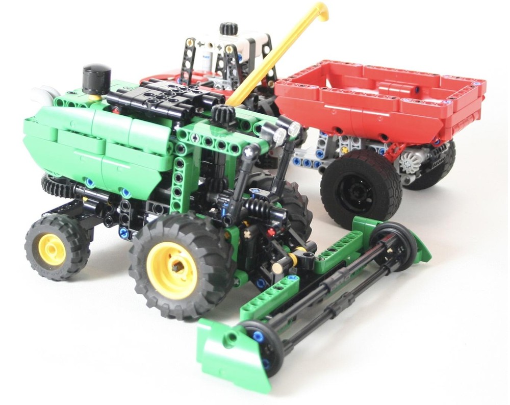 LEGO MOC Mini Grain Cart by thirdwigg | Rebrickable - Build with LEGO