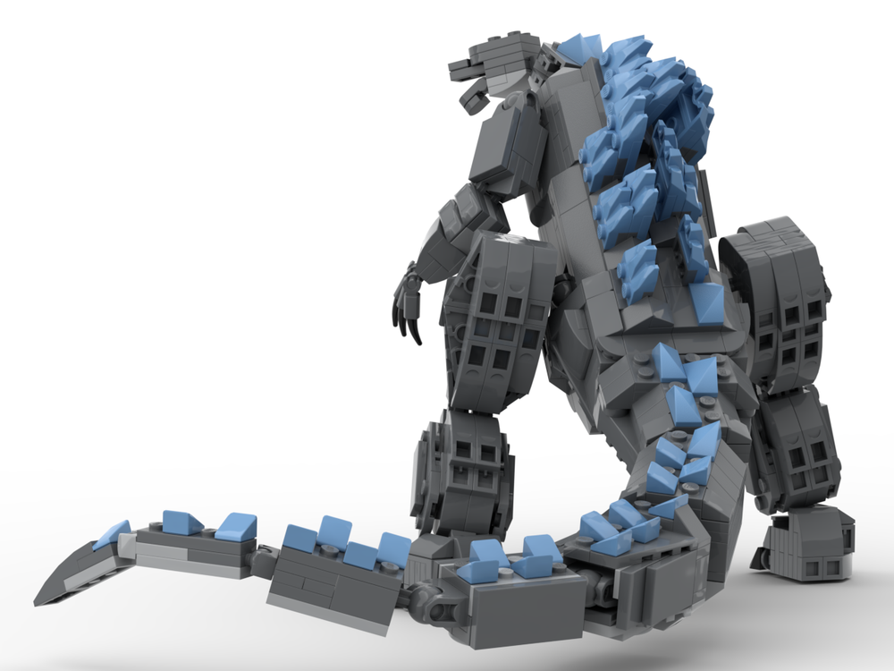 LEGO MOC Godzilla (2014) by CommonDescent | Rebrickable - Build with LEGO
