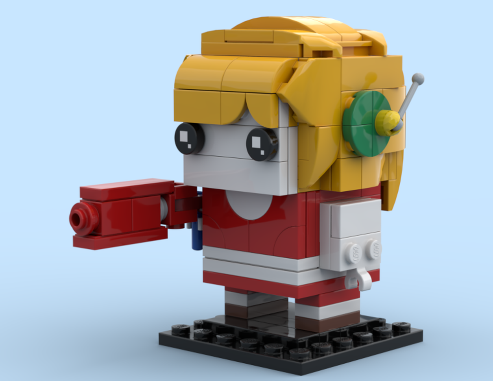 LEGO MOC Curly Brace Brickheadz | Cave Story by Blazinter | Rebrickable ...