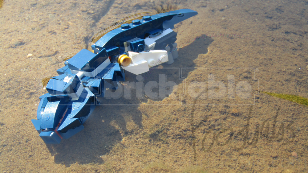 LEGO MOC 31088 Aegirocassis benmoulai 1:18 scale by Foosbubs ...