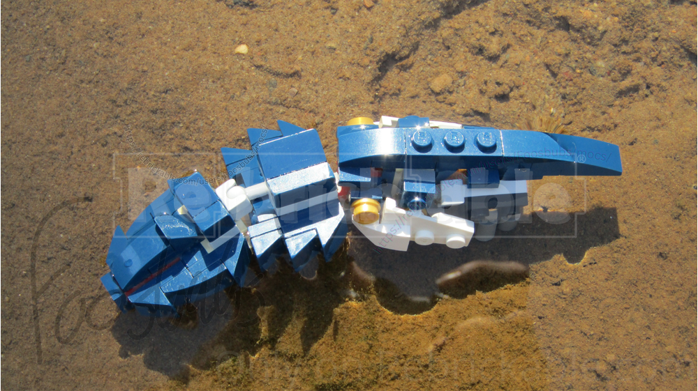LEGO MOC 31088 Aegirocassis benmoulai 1:18 scale by Foosbubs ...