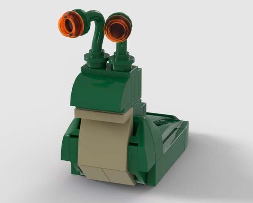 LEGO MOC Rock Raiders Slimy Slug by mikey2110 | Rebrickable - Build ...