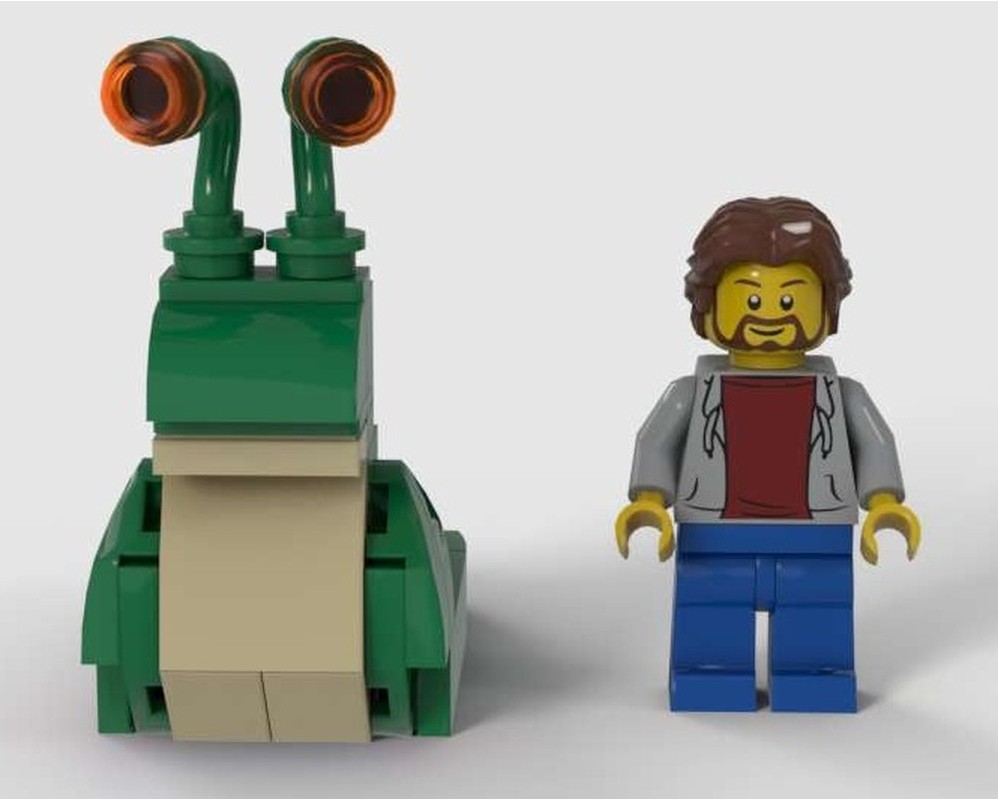 LEGO MOC Rock Raiders Slimy Slug by mikey2110 | Rebrickable - Build ...