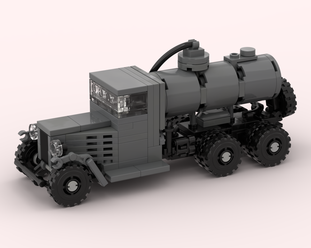 LEGO MOC LEGO ww2 ZIS-6-BZ Refueler soviet truck 1:45 scale by ...