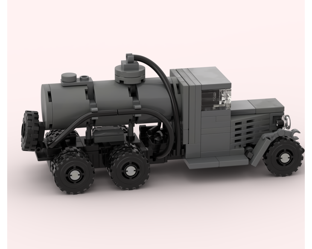 LEGO MOC LEGO ww2 ZIS-6-BZ Refueler soviet truck 1:45 scale by ...