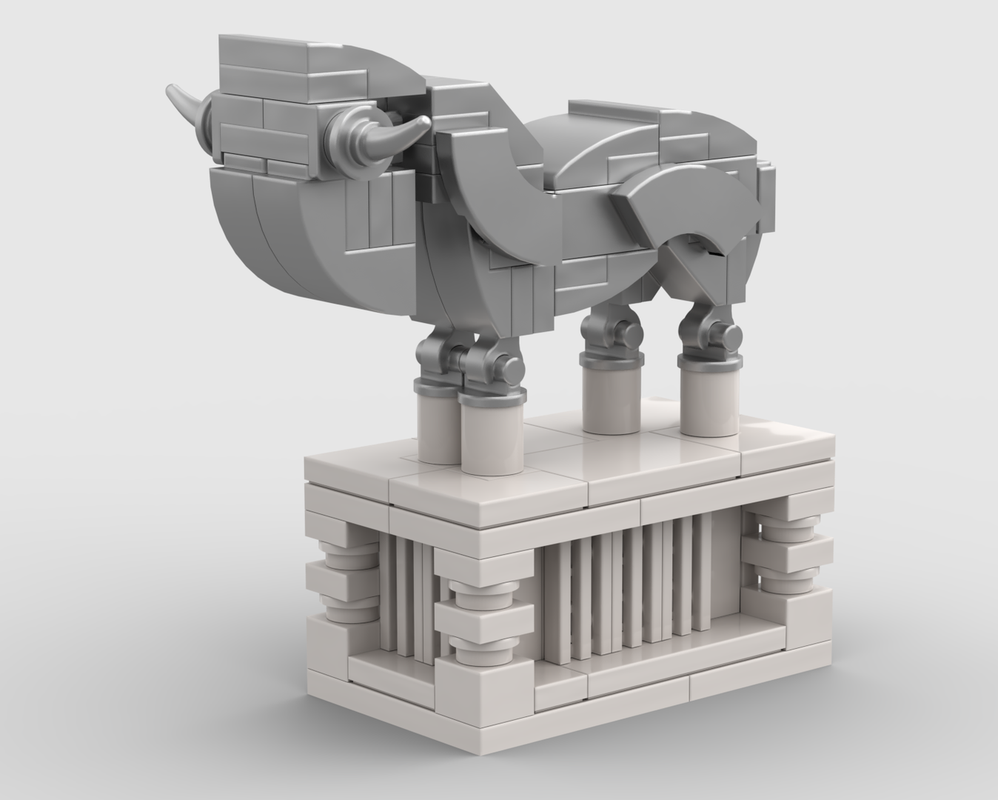LEGO MOC Bull of Kerkyra by Tarant57 | Rebrickable - Build with LEGO