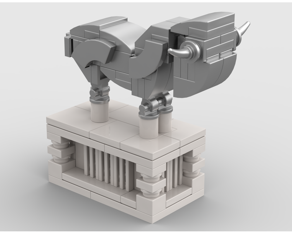 LEGO MOC Bull of Kerkyra by Tarant57 | Rebrickable - Build with LEGO
