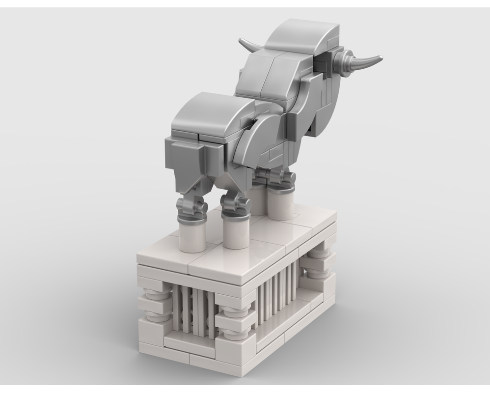 LEGO MOC Bull of Kerkyra by Tarant57 | Rebrickable - Build with LEGO