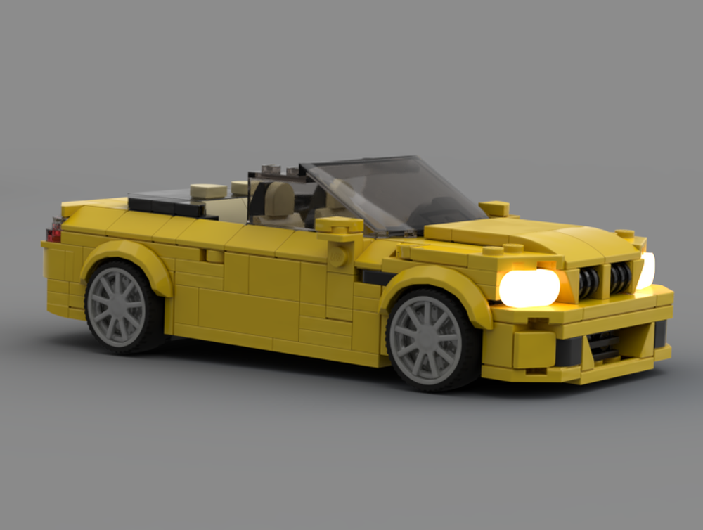 LEGO MOC BMW M3 E46 CONVERTIBLE by daniellammoclego | Rebrickable ...