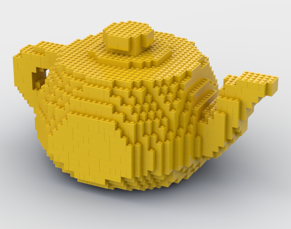 LEGO MOC sculpture teapot by blackmaster | Rebrickable - Build with LEGO