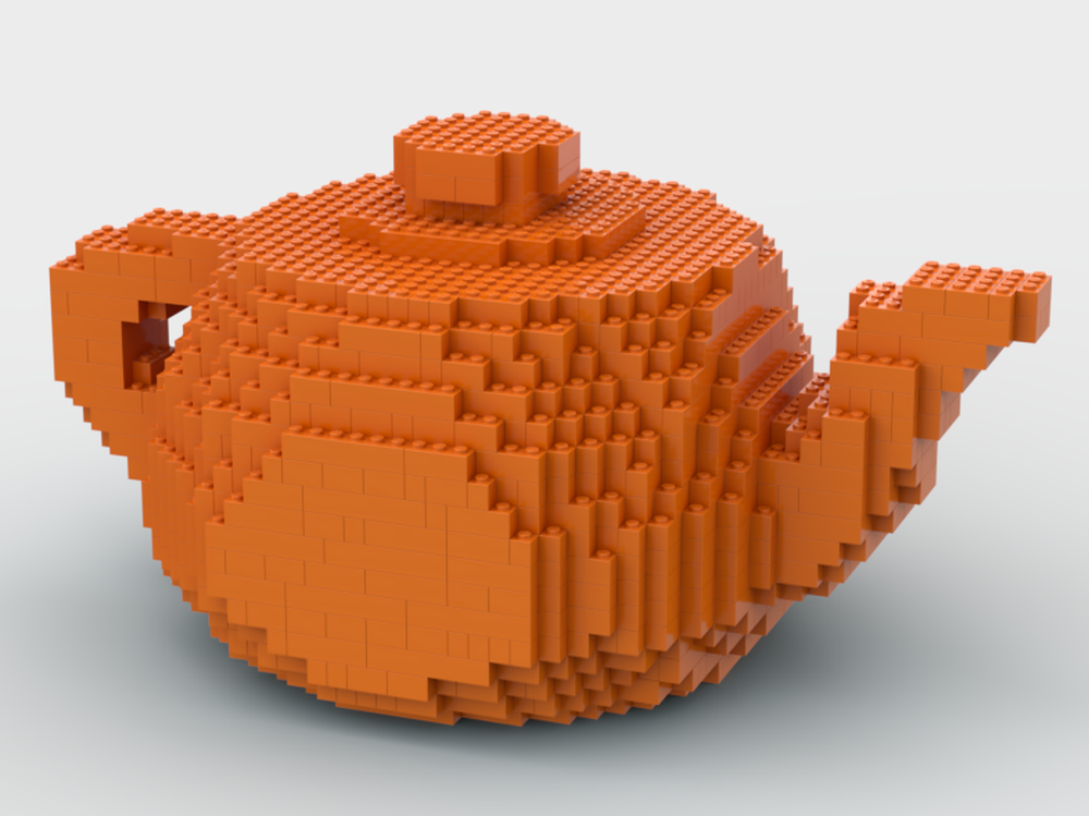 LEGO MOC sculpture teapot 2 by blackmaster | Rebrickable - Build with LEGO