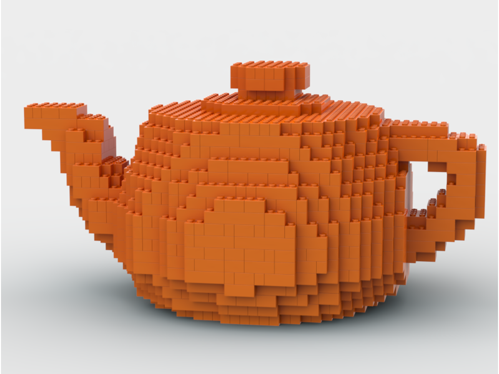 LEGO MOC sculpture teapot 2 by blackmaster | Rebrickable - Build with LEGO