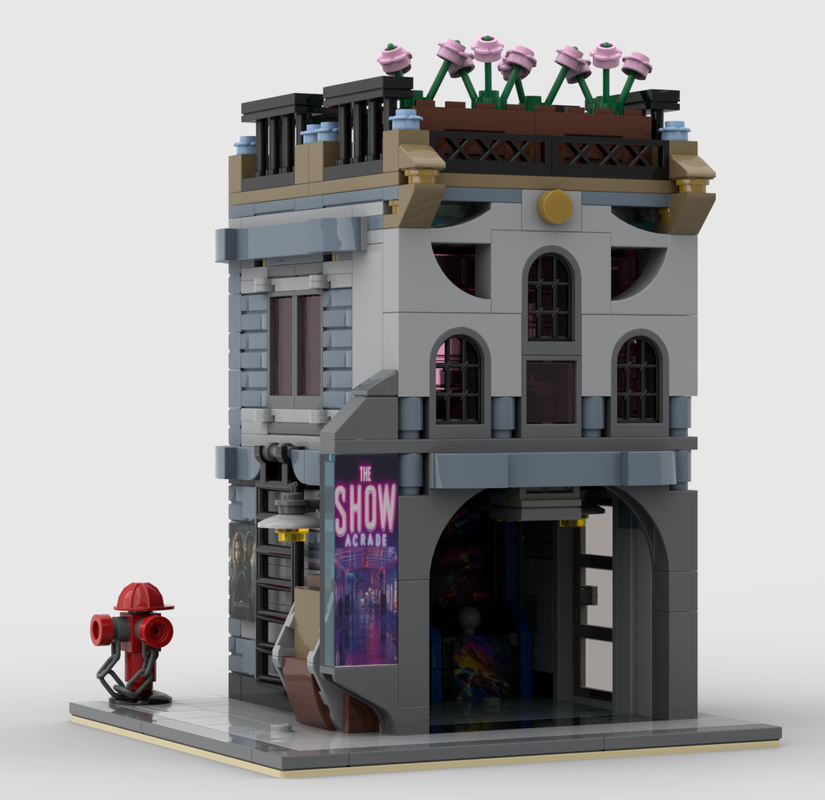LEGO MOC-219429 The Show Arcade and Apartment - CMF Dwelling by ...