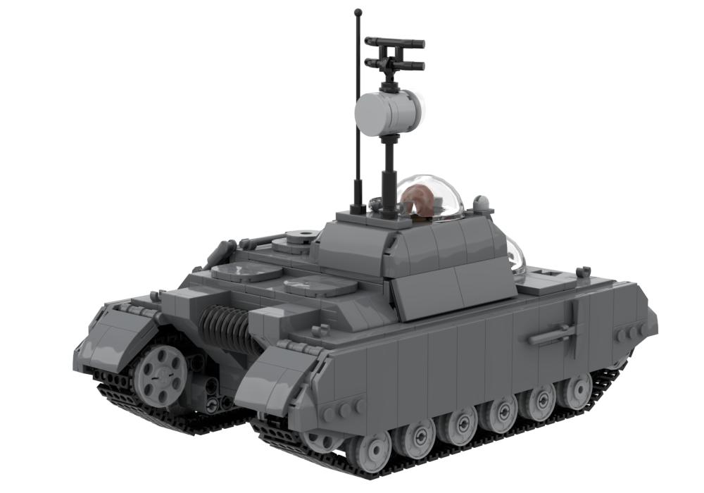 LEGO MOC-219430 Moon Tank (Tintin: Explorers On The Moon) DBG Version ...