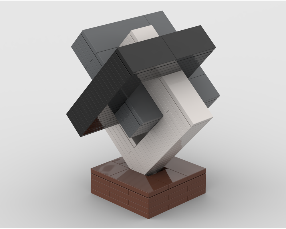 LEGO MOC Interlocking Rings Sculpture by stefception | Rebrickable ...