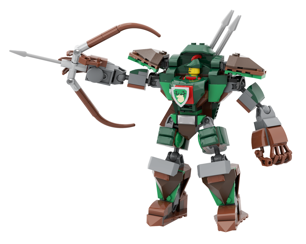 LEGO MOC Forestmen Mech by Tartan Bricks | Rebrickable - Build with LEGO