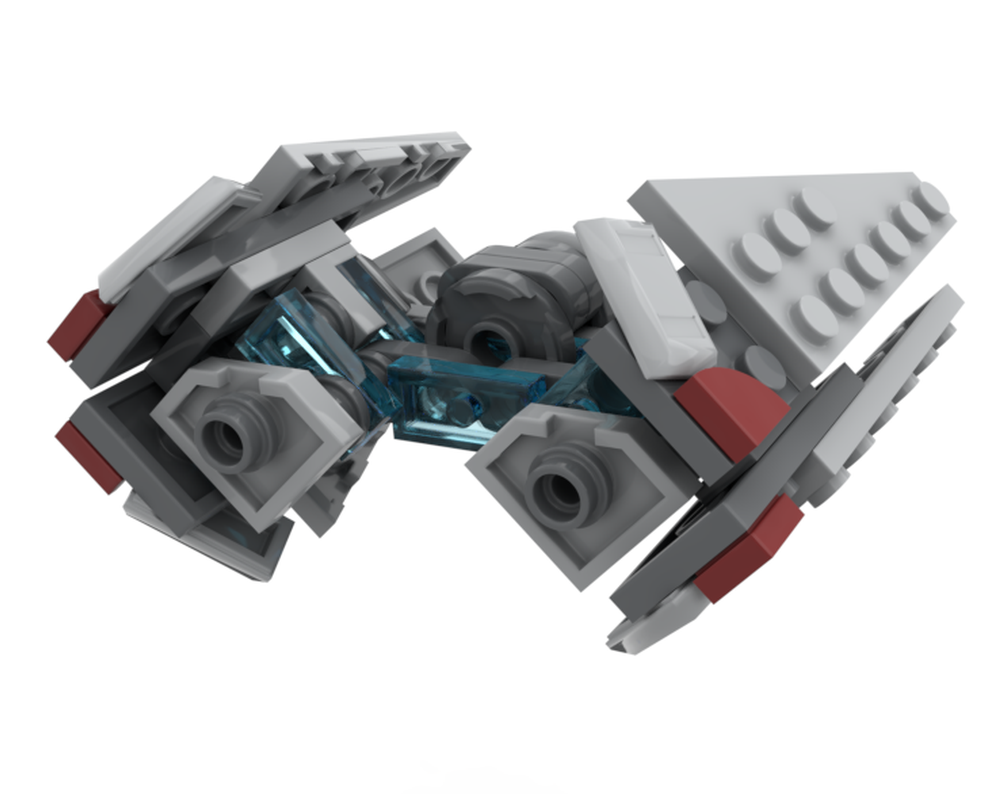 LEGO MOC TIE Interceptor by Babylonbuild | Rebrickable - Build with LEGO