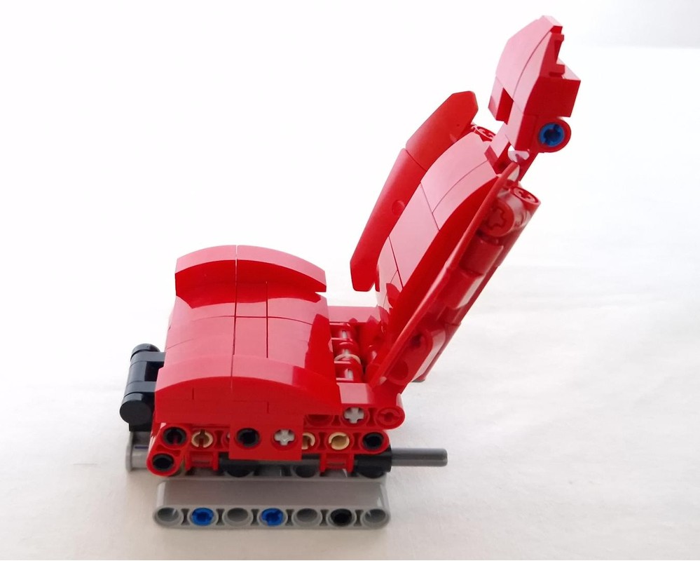 LEGO MOC Adjustable Seat by MAP Tec | Rebrickable - Build with LEGO