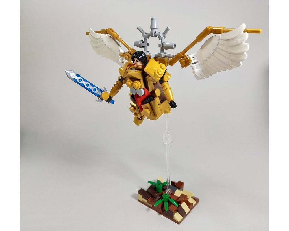 LEGO MOC Celestine, the Living Saint by Dave. | Rebrickable - Build ...