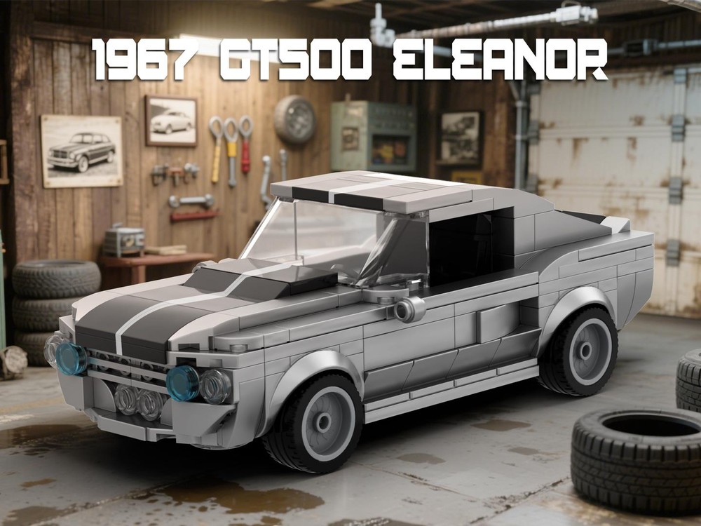 LEGO MOC-219450 1967 GT500 by CelestialCapture | Rebrickable - Build ...