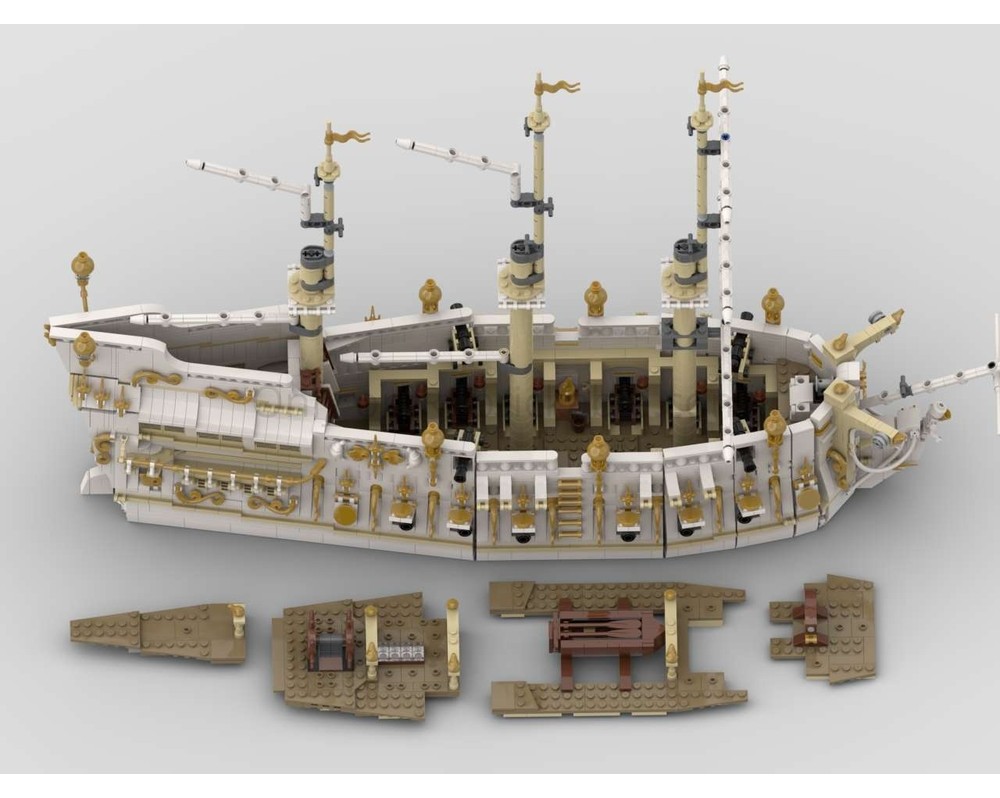 LEGO MOC The Spirit of Eden | Pirate Ship by The Pirate Shipwright ...