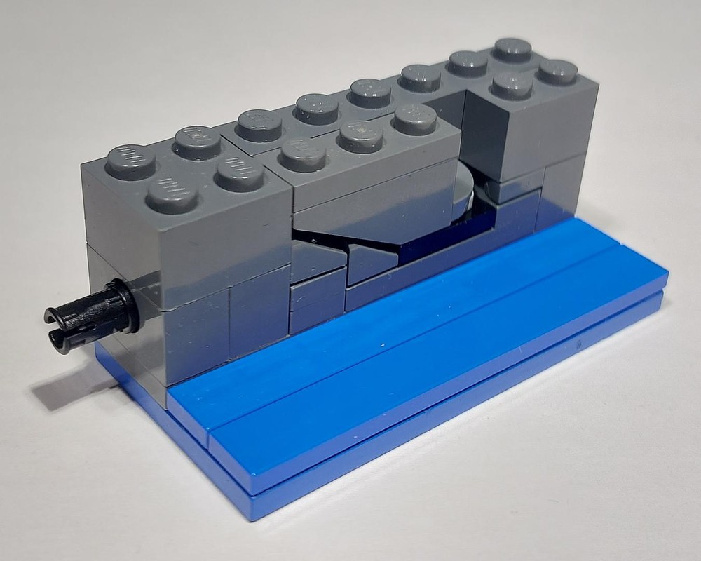 LEGO MOC Canal Module with Swing Bridge by Jimboblimb | Rebrickable ...