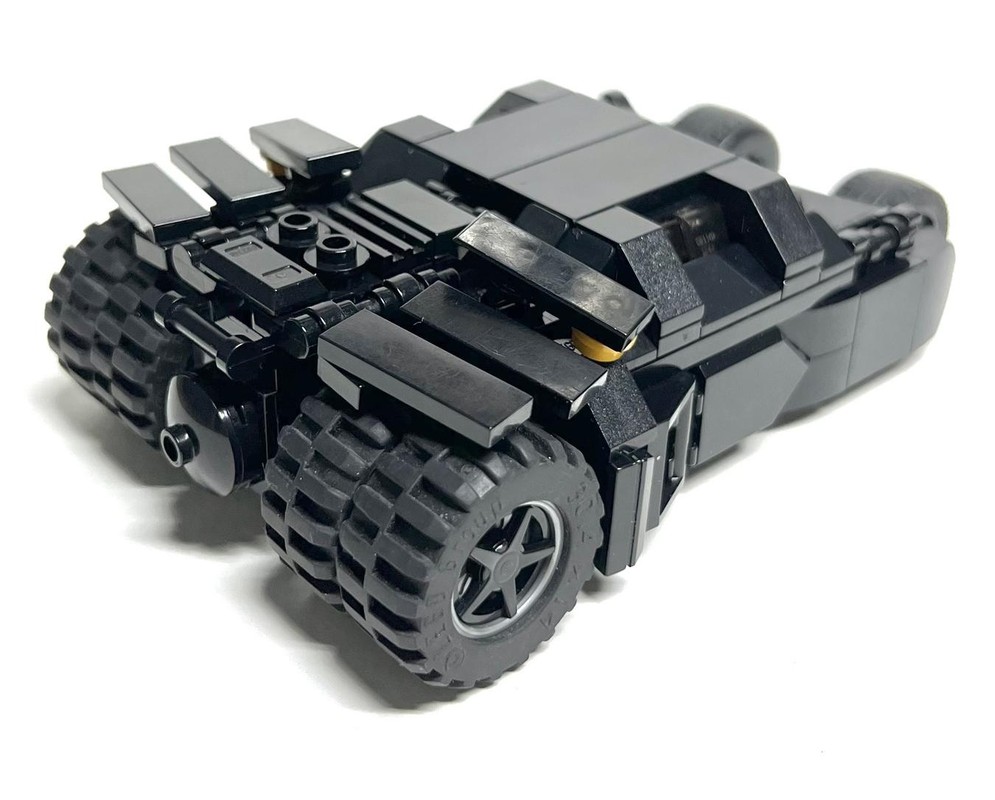 LEGO MOC The Dark Knight Trilogy Tumbler Batmobile Minifig Scale by ...