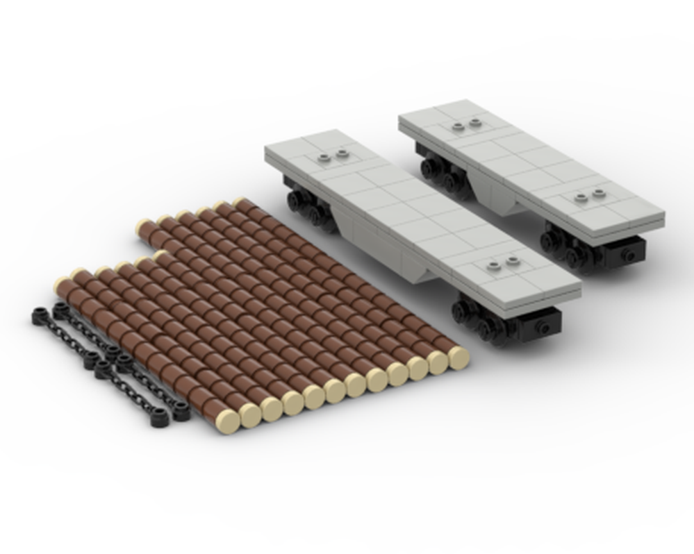 LEGO MOC TF2 Lumberyard flatbeds (4 Studs wide) by TerminatorFan1984 ...