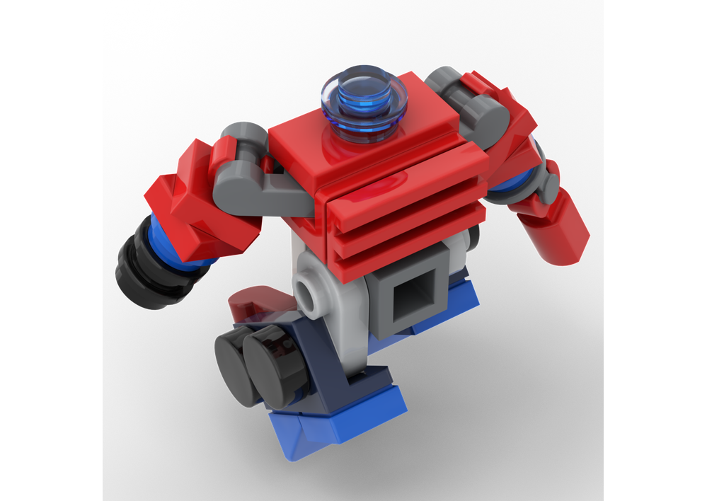 LEGO MOC Micro Optimus Prime - Transformable by One Brick Off ...