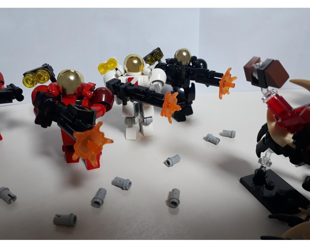 LEGO MOC Starcraft Terran Marine by greenflamingo | Rebrickable - Build ...