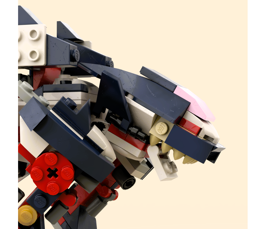 LEGO MOC Liger Zero Jaeger Alt Build for LEGO Deep Sea Creatures 31088 ...