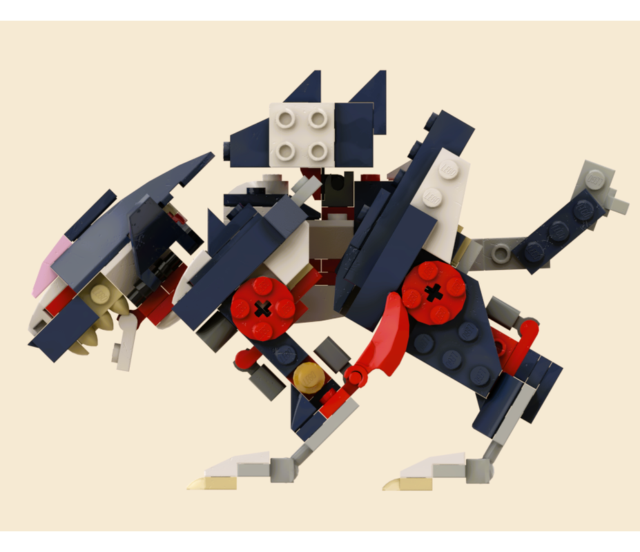 LEGO MOC Liger Zero Jaeger Alt Build for LEGO Deep Sea Creatures 31088 ...