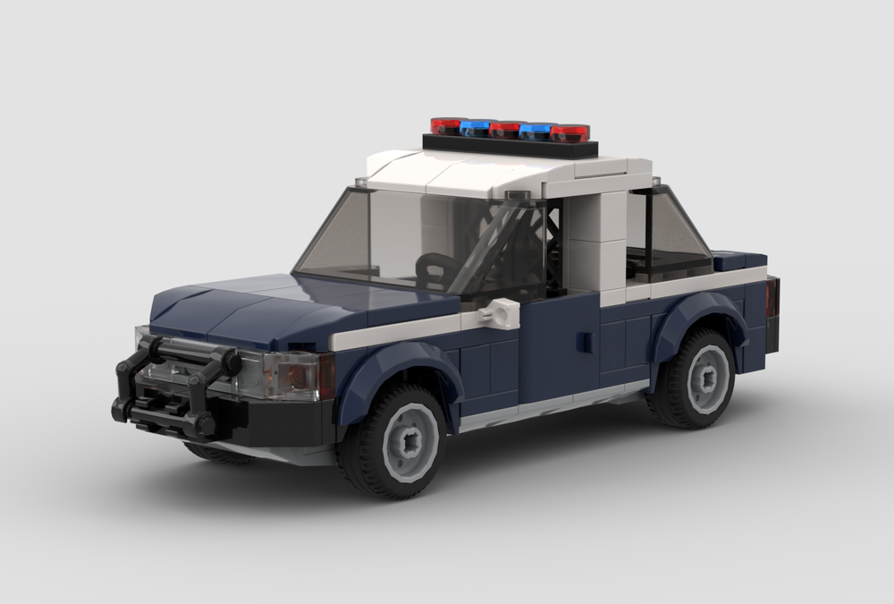 LEGO MOC-219516 GCPD Car by Asphalt Arsenal | Rebrickable - Build with LEGO