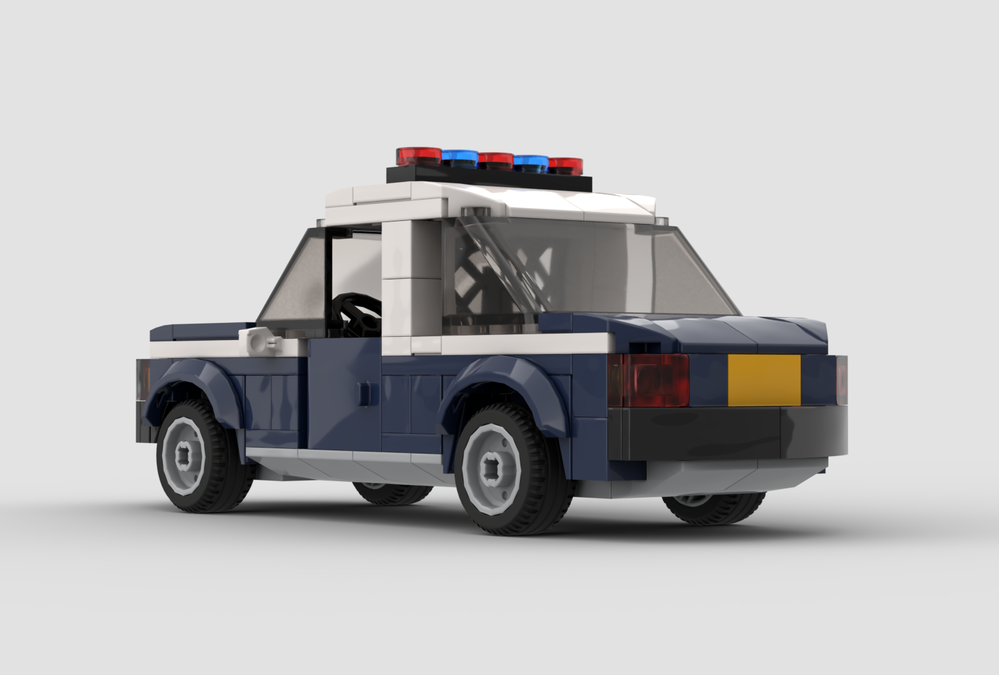 LEGO MOC GCPD Car by Asphalt Arsenal | Rebrickable - Build with LEGO