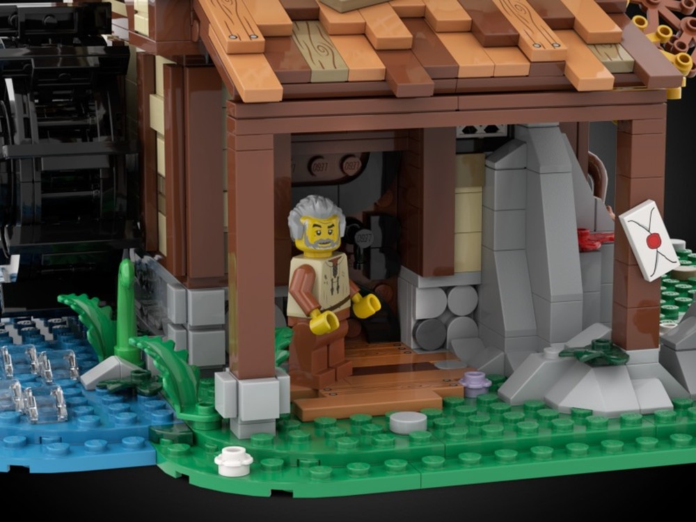 LEGO MOC Water Mill - Medieval Village Diorama by Mikey_Brickalloti ...