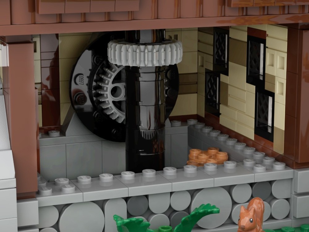 LEGO MOC Water Mill - Medieval Village Diorama by Mikey_Brickalloti ...