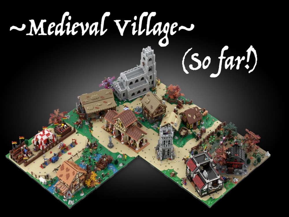 LEGO MOC Water Mill - Medieval Village Diorama by Mikey_Brickalloti ...