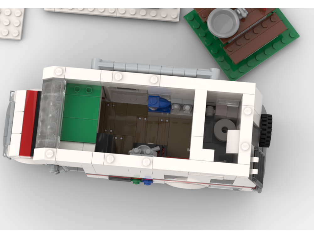 LEGO MOC Vintage chevy camper by EBbuilds | Rebrickable - Build with LEGO