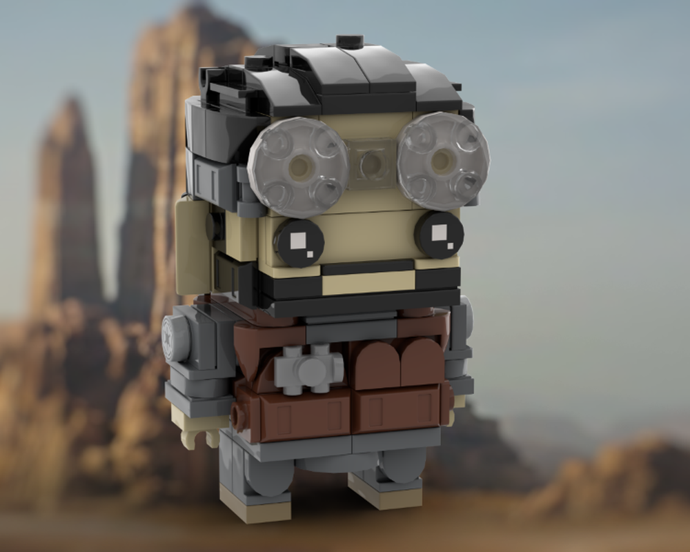 LEGO MOC Bodhi Rook Brickheadz by Ant0noo | Rebrickable - Build with LEGO