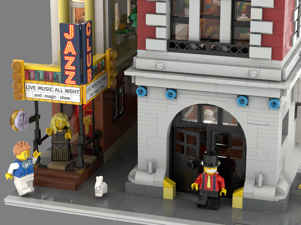 LEGO MOC Workshop with Water Tank- HQ Style - 10312 Modification by ...