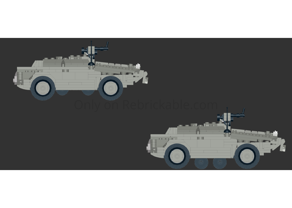 LEGO MOC BRDM-1 by GreeneBricks | Rebrickable - Build with LEGO