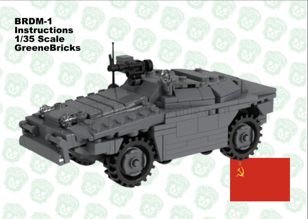 LEGO MOC BRDM-1 by GreeneBricks | Rebrickable - Build with LEGO