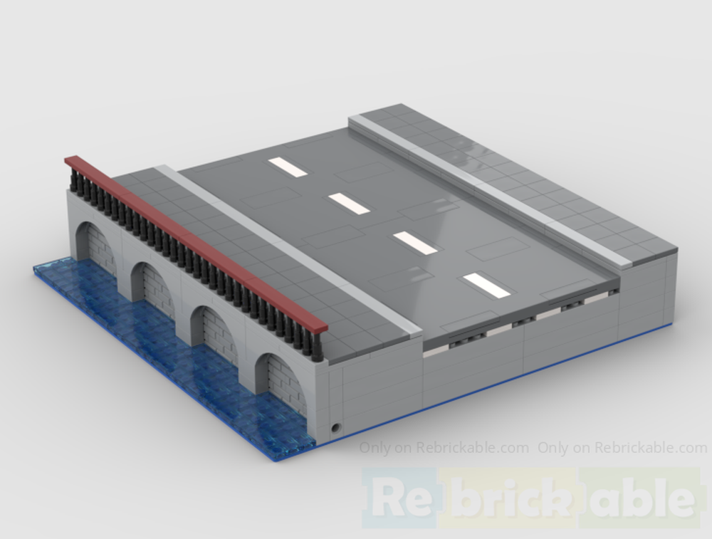 LEGO MOC Waterfront Road by NorwegianTater | Rebrickable - Build with LEGO