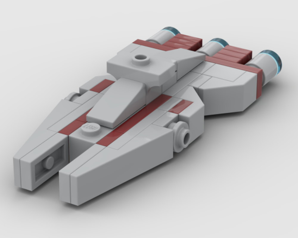 LEGO MOC mini republic light cruiser by The_lego_guy_45 | Rebrickable ...