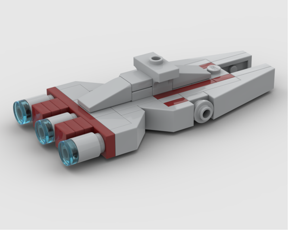 LEGO MOC mini republic light cruiser by The_lego_guy_45 | Rebrickable ...