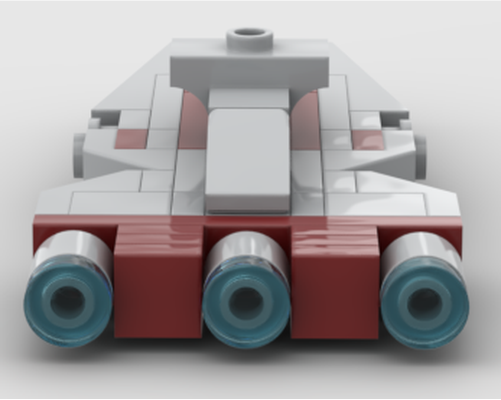 LEGO MOC mini republic light cruiser by The_lego_guy_45 | Rebrickable ...